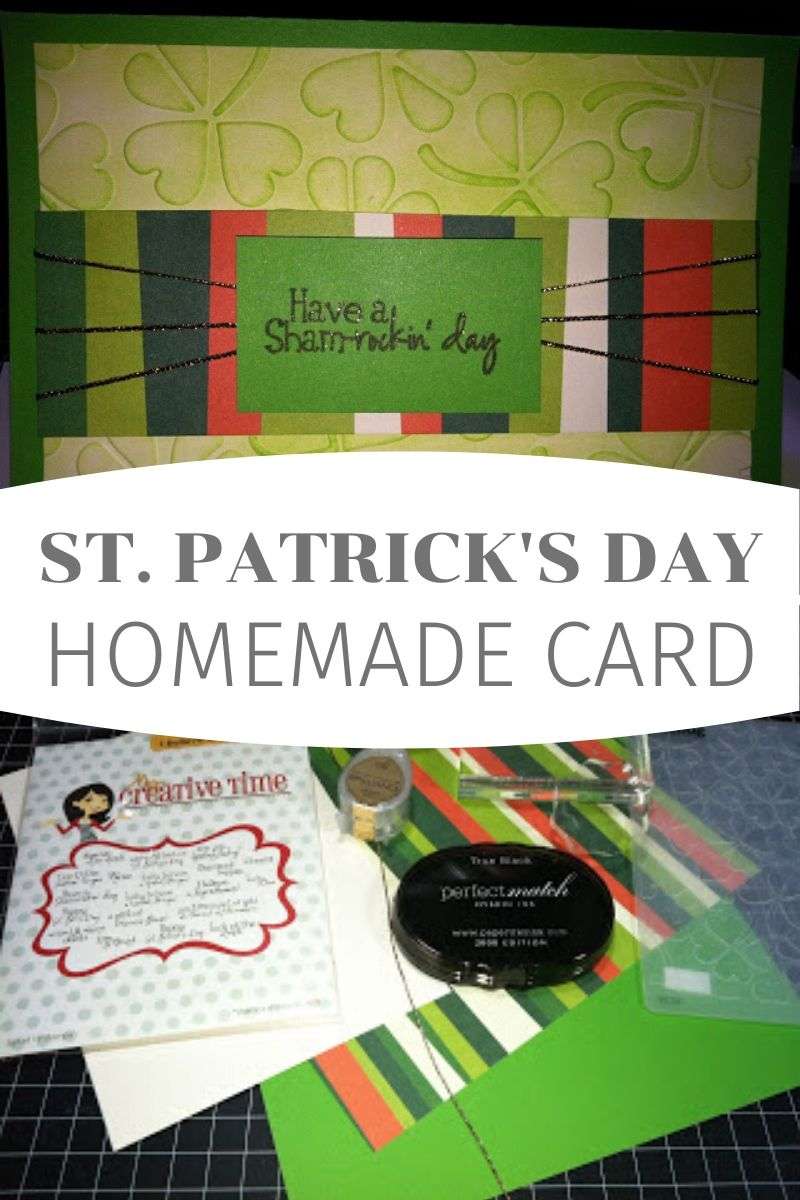 St. Patrick's Day Card Easy DIY - Outnumbered 3 to 1