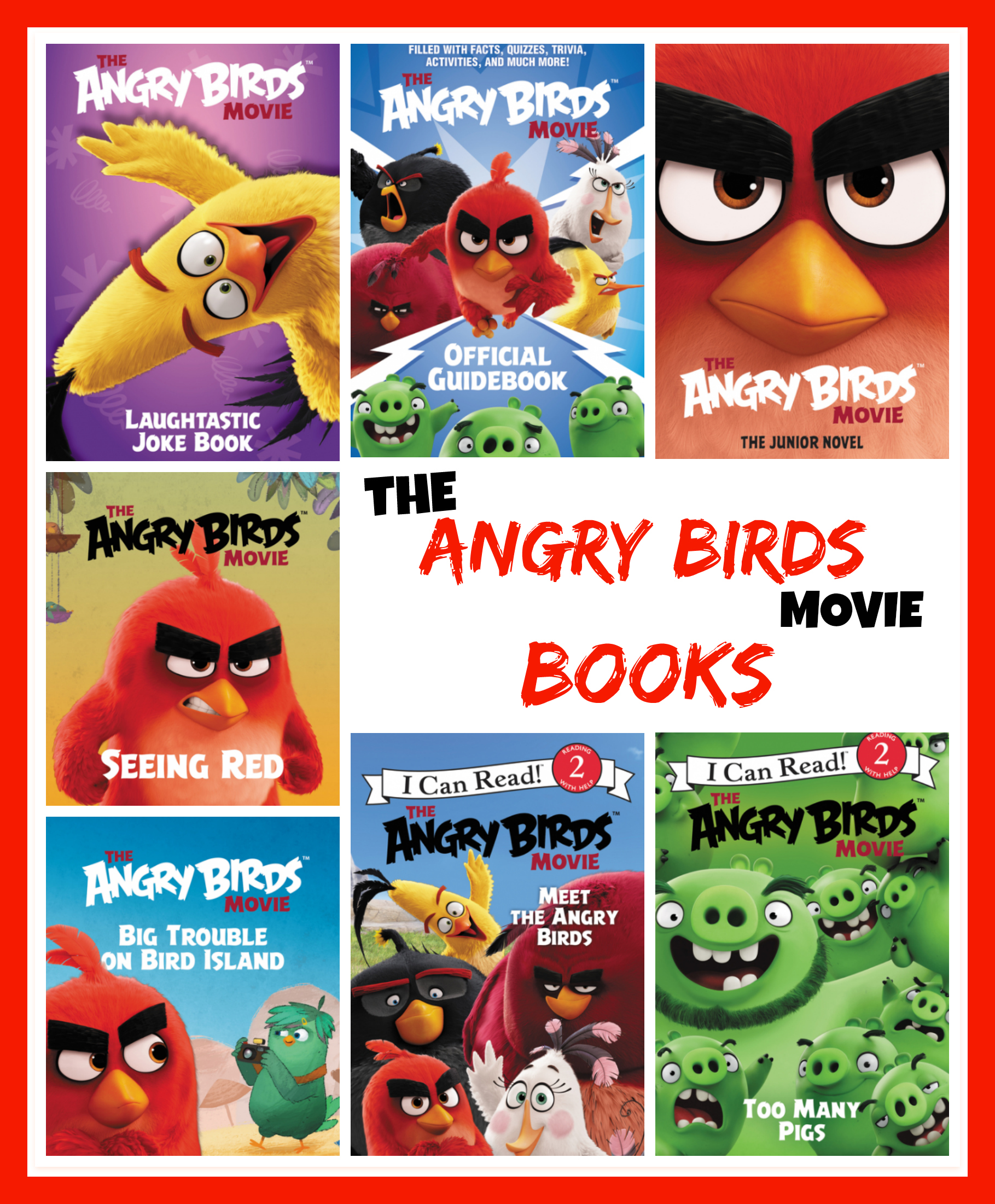 The Angry Birds Movie Books - Outnumbered 3 to 1