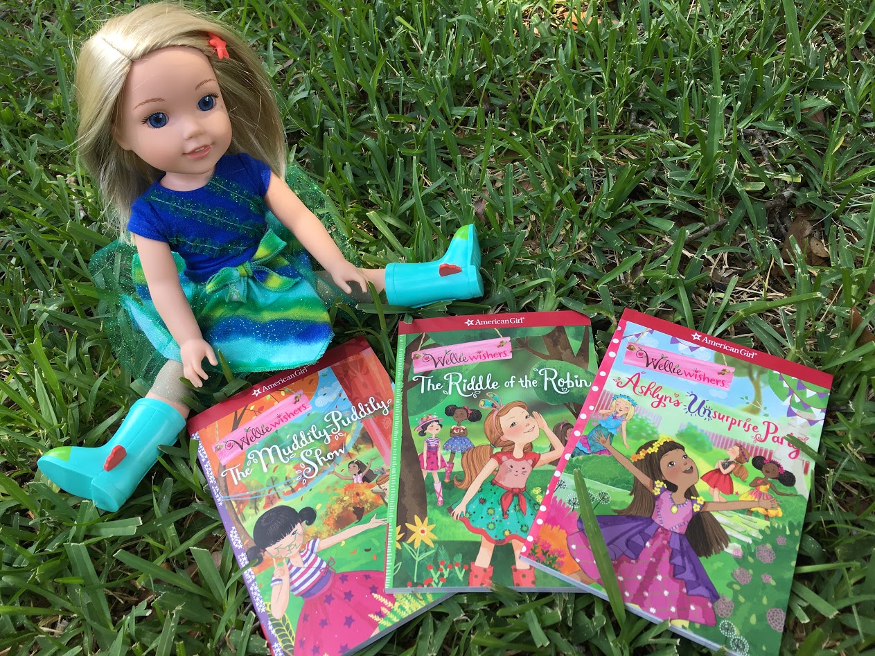 American Girl WellieWishers Chapter Books - Outnumbered 3 to 1