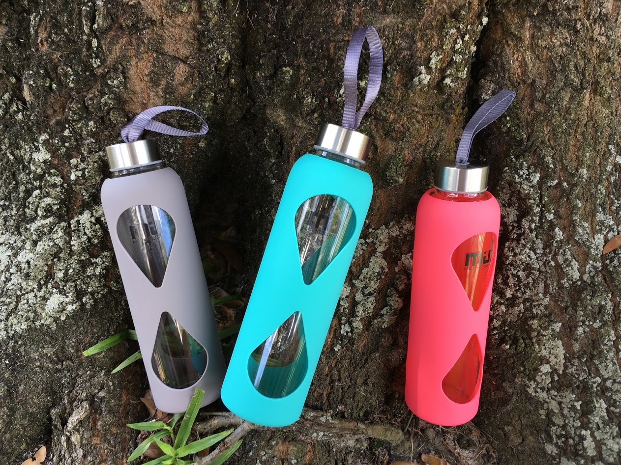 MIU COLOR Glass Water Bottles Can Go Anywhere - Outnumbered 3 to 1