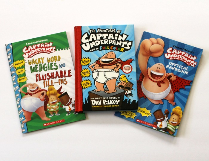 Captain Underpants Epic Novels by Dav Pilkey - Outnumbered 3 to 1