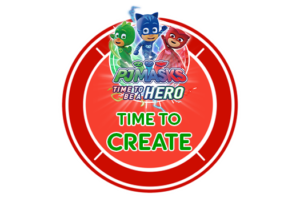 Time to Create - PJ Masks Halloween Door Decorations - Outnumbered 3 to 1