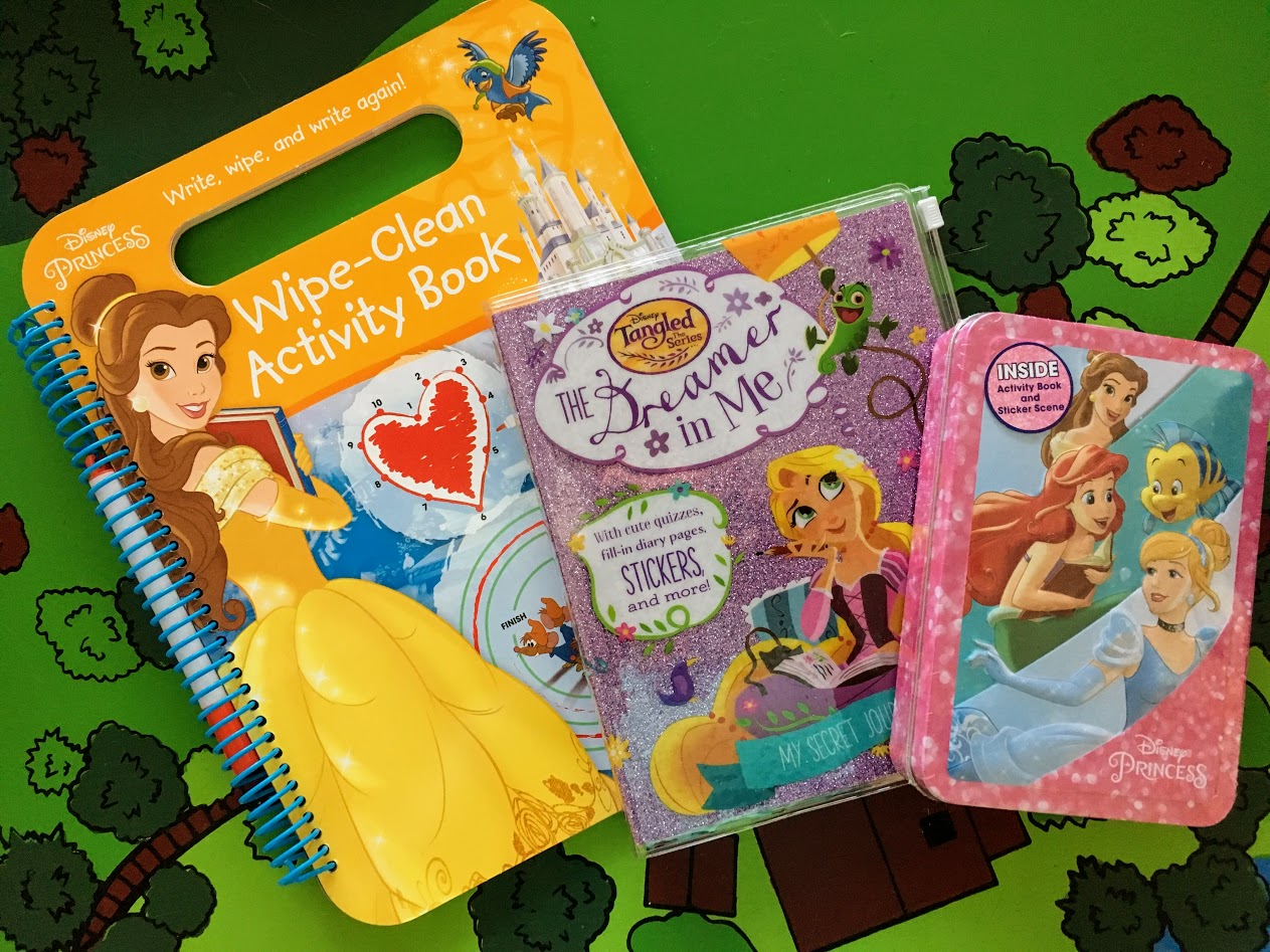Disney Princess Activity Books - Outnumbered 3 to 1