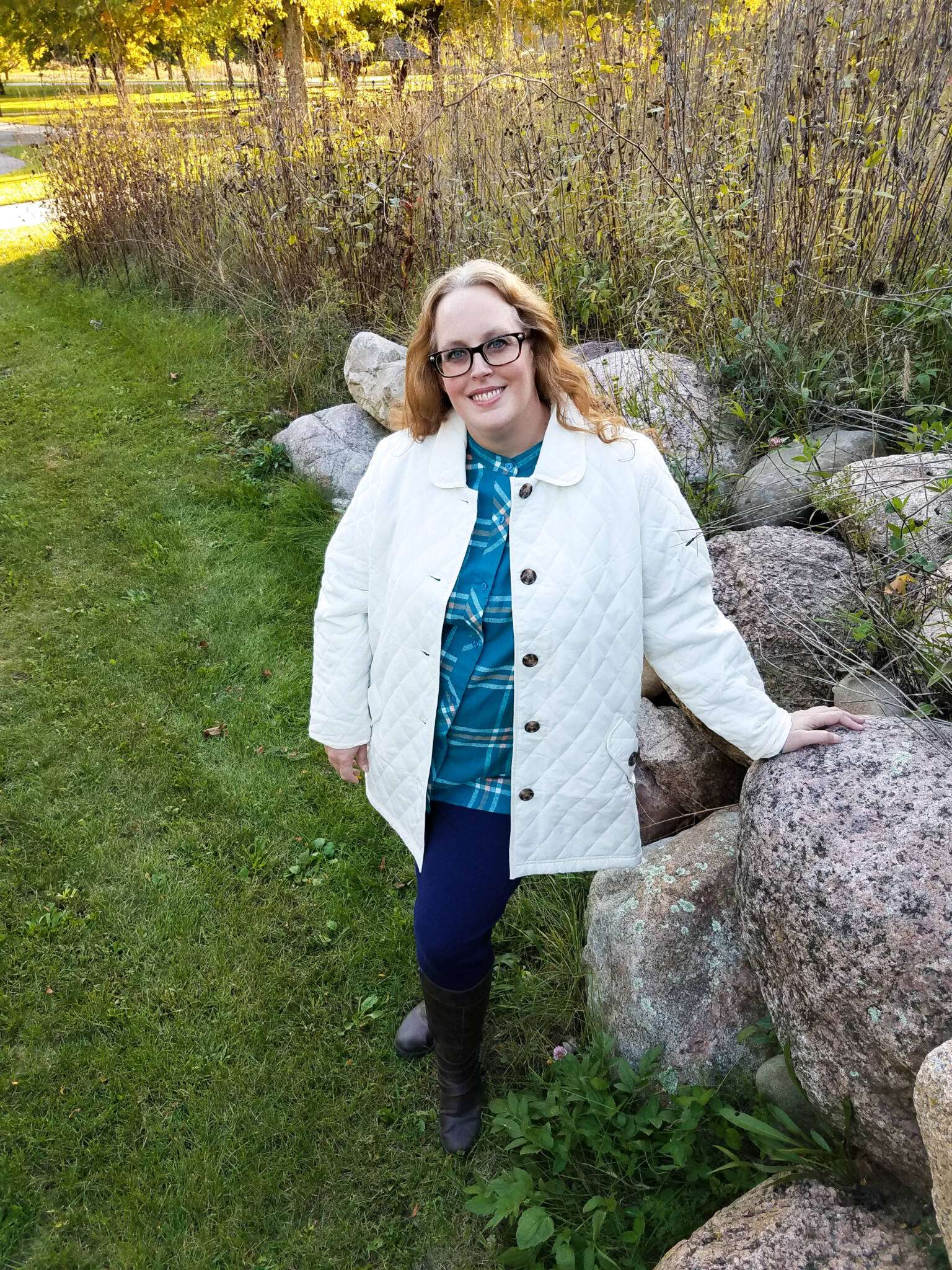 Stylish Layers for Fall - Outnumbered 3 to 1