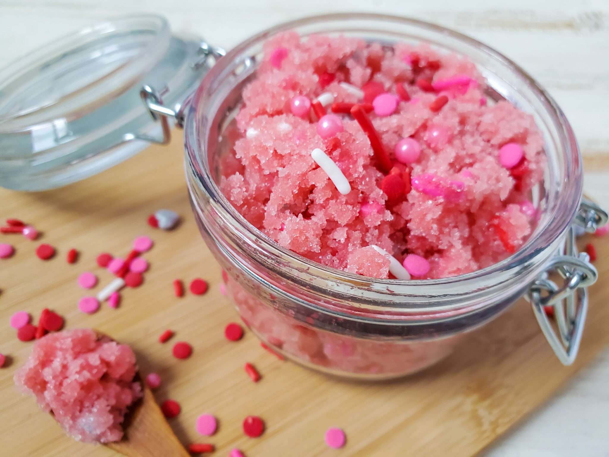 Sugar Body Scrub for Valentine's Day - Outnumbered 3 to 1