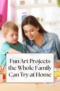 Fun Art Projects the Whole Family Can Try at Home - Outnumbered 3 to 1